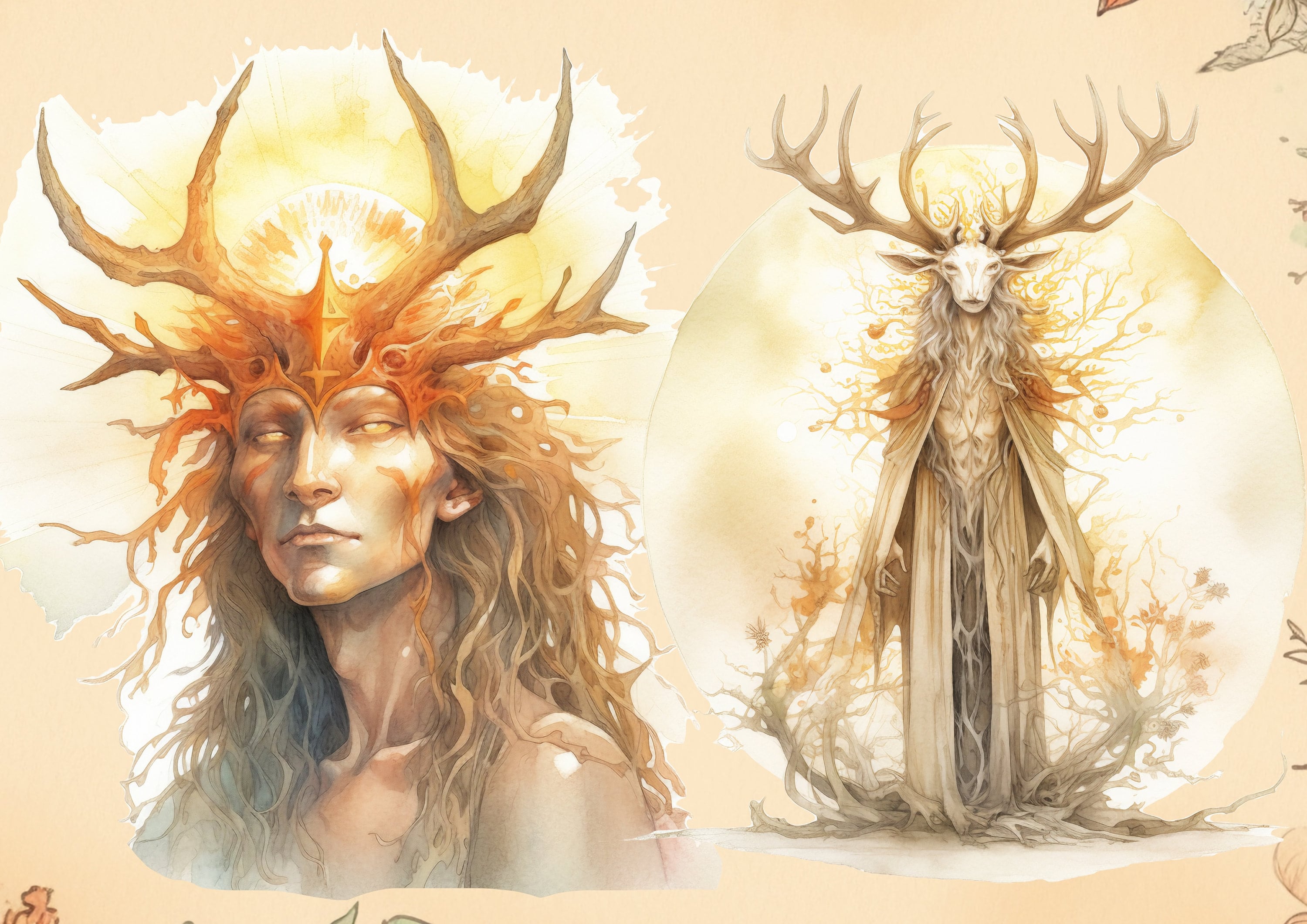 14 Summer Sun God PNG. Litha. Witchcraft, Wicca Summer Solstice Clipart ...