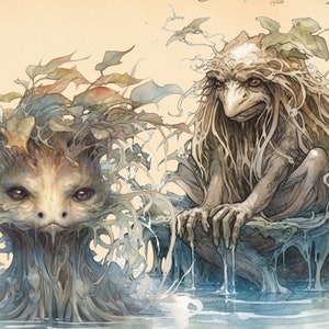 13 Water Elementals PNG. Faery. Fantasía. Nature Spirit, Elemental ...