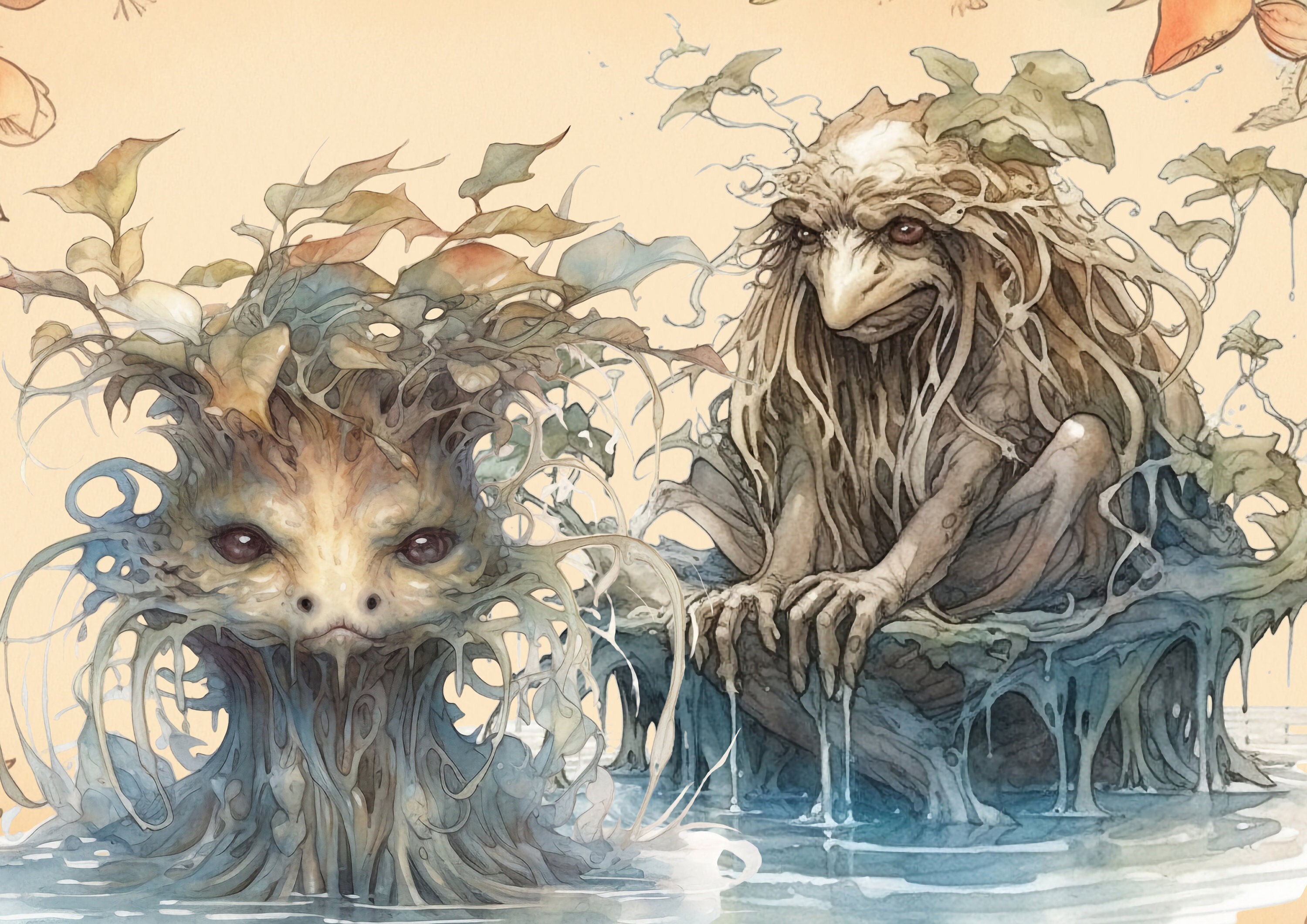 13 Water Elementals PNG. Faery. Fantasía. Nature Spirit, Elemental ...