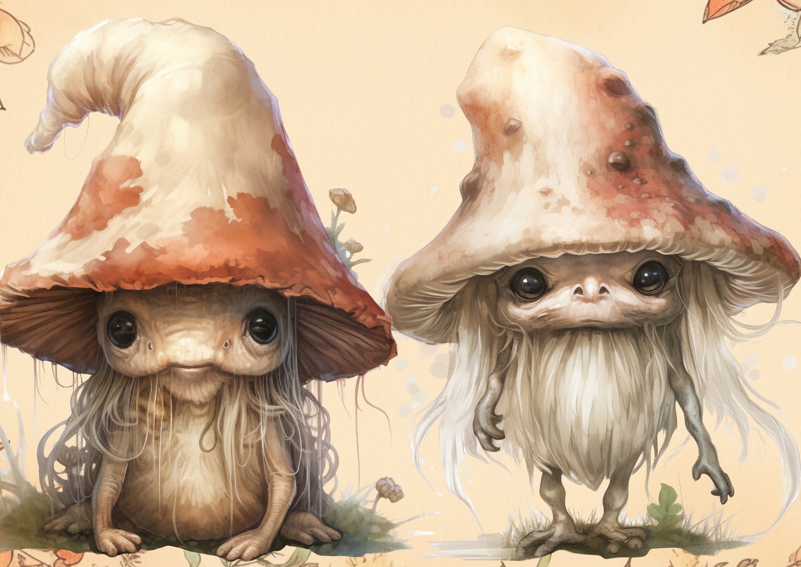 15 Fairy Mushroom Spirits PNG. Fantasy, Nature Spirit, Magic Mushroom ...