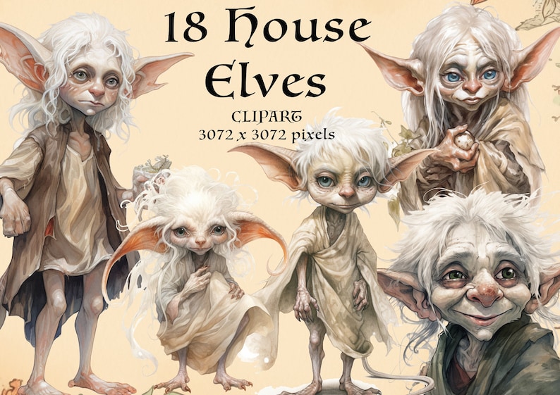 18 House Elf PNG. Brownie. Dobbie . Fantasy, Fairy Folklore. Nature ...