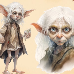 18 House Elf PNG. Brownie. Dobbie . Fantasy, Fairy Folklore. Nature ...
