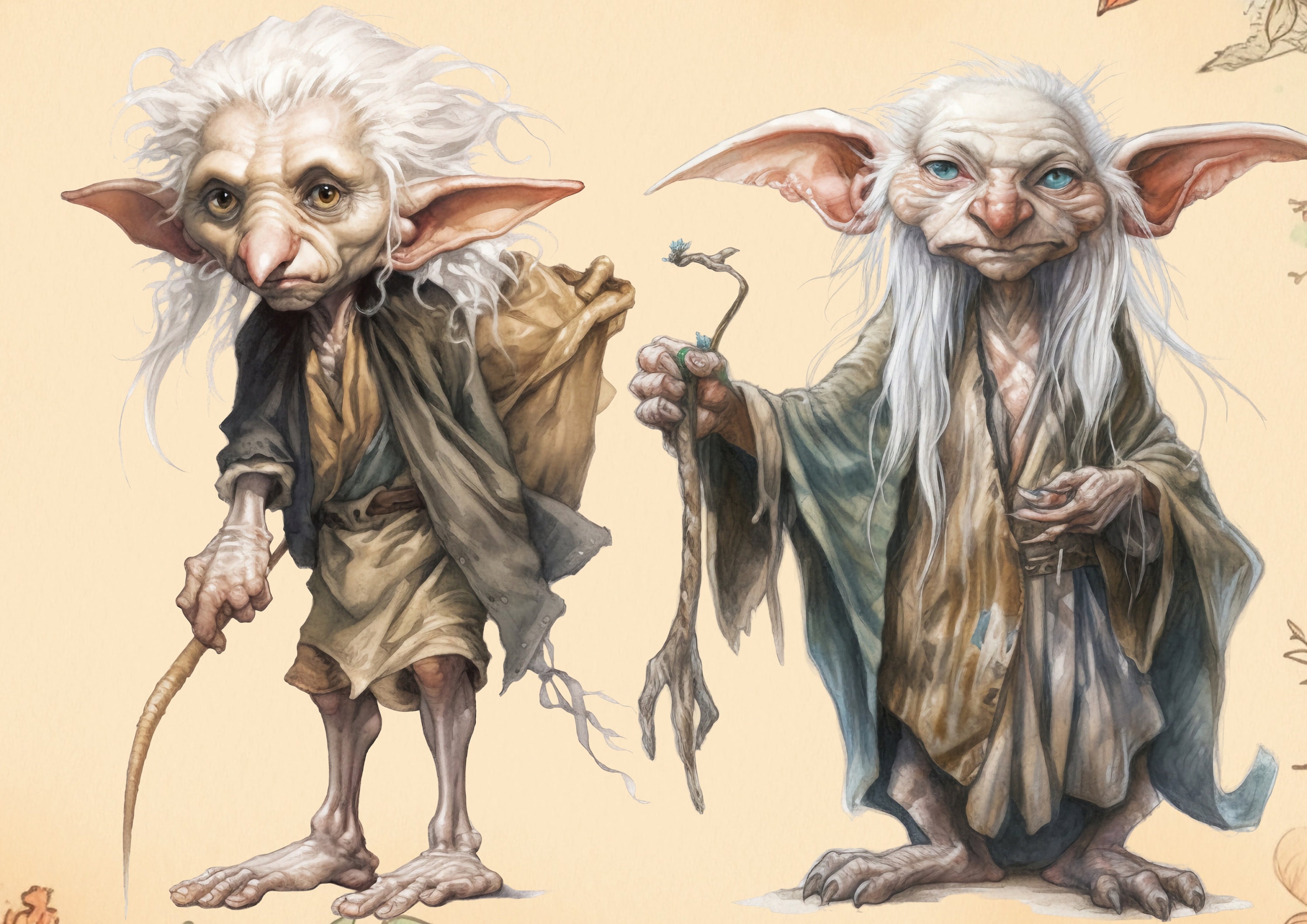 18 House Elf PNG. Brownie. Dobbie . Fantasy, Fairy Folklore. Nature ...