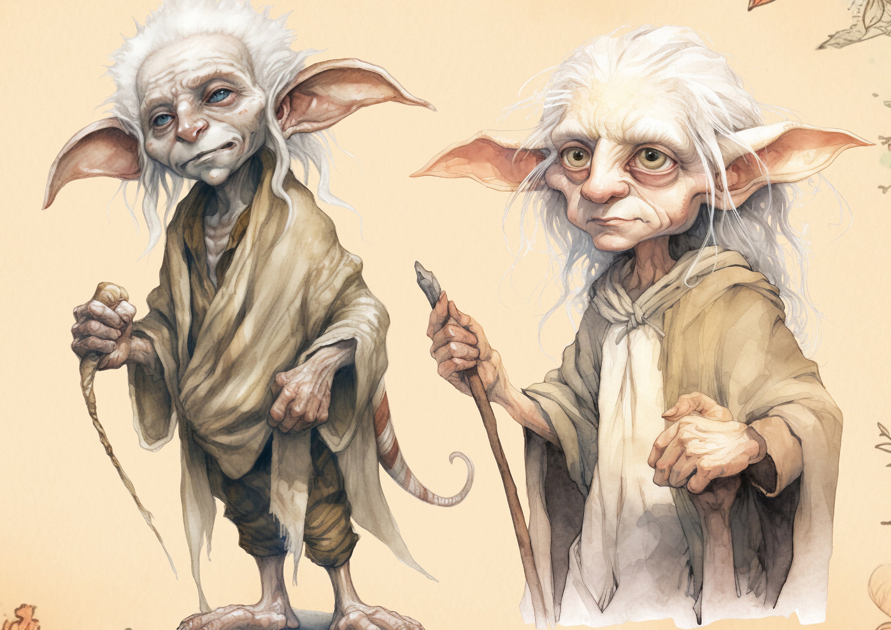 18 House Elf PNG. Brownie. Dobbie . Fantasy, Fairy Folklore. Nature ...