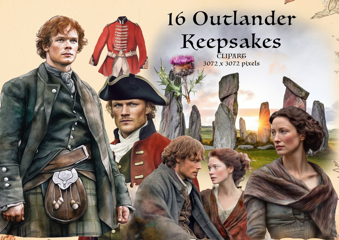16 Outlander Keepsakes PNG. Scotland. Claire and Jaime. Scottish ...