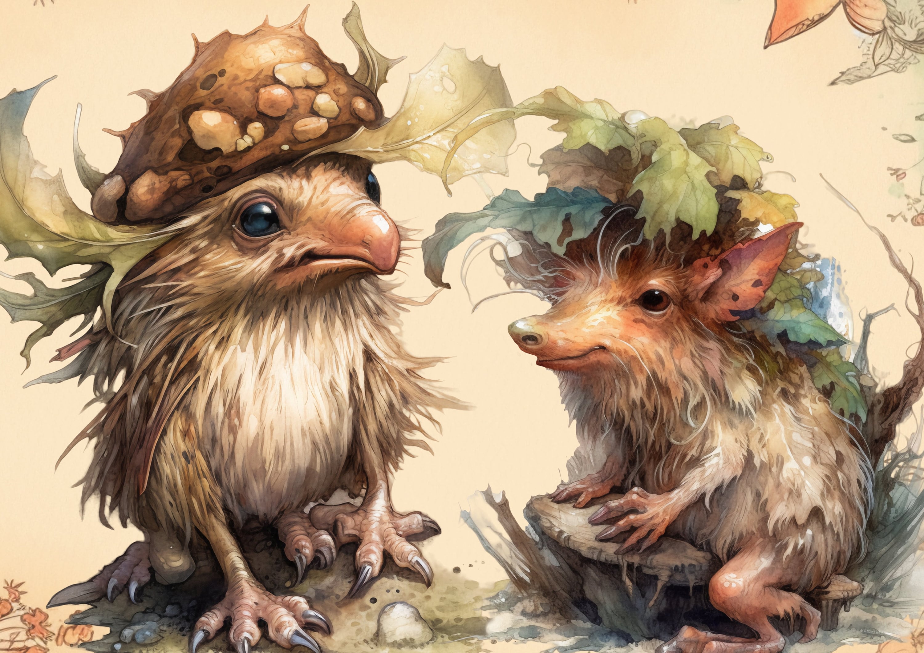 16 Forest Elementals PNG. Faery. Fantasía. Nature Spirit, Elemental ...