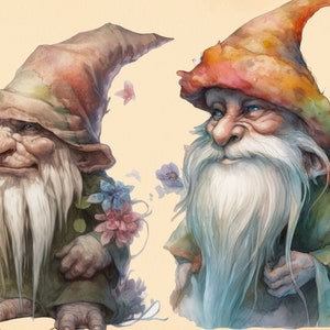 16 Garden Gnomes PNG. Fantasy. Magic Creatures. Fantastic Creatures ...
