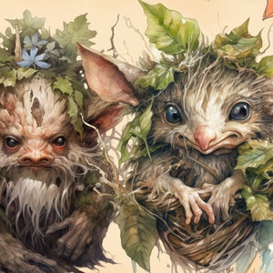 16 Forest Elementals PNG. Faery. Fantasía. Nature Spirit, Elemental ...