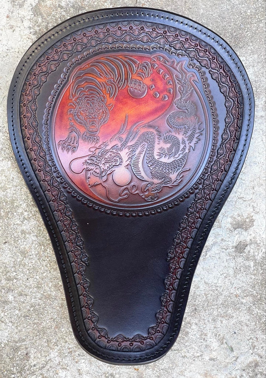 Custom Motorcycle Solo Seat/handmade Solo Seat/bobber Chopper Seat ...