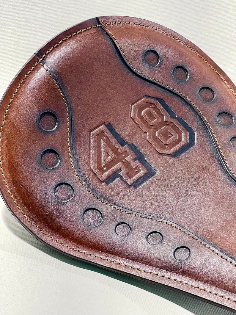 Custom Motorcycle Solo Seat/handmade Solo Seat/bobber Chopper Seat ...