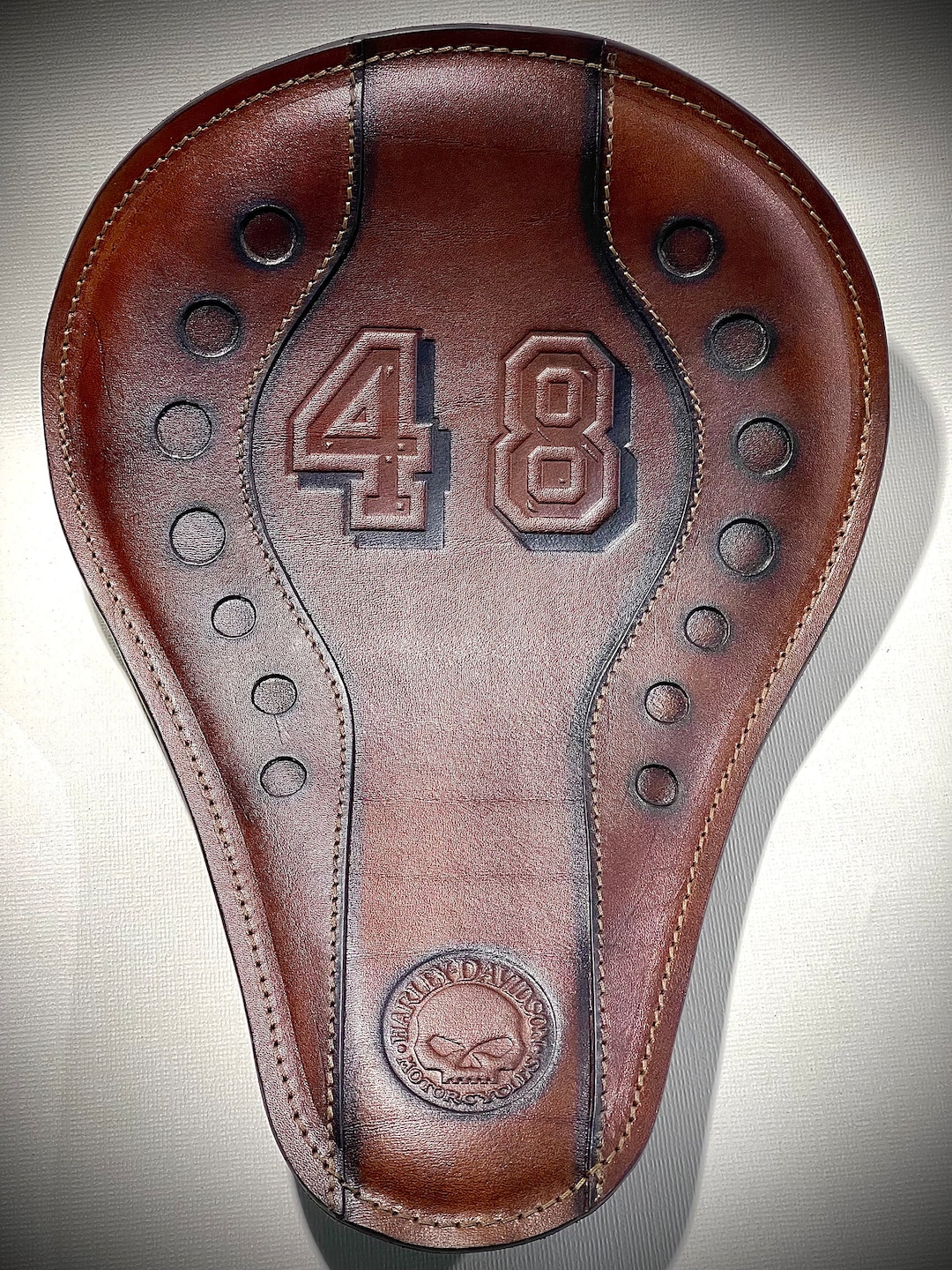 Custom Motorcycle Solo Seat/handmade Solo Seat/bobber Chopper Seat ...