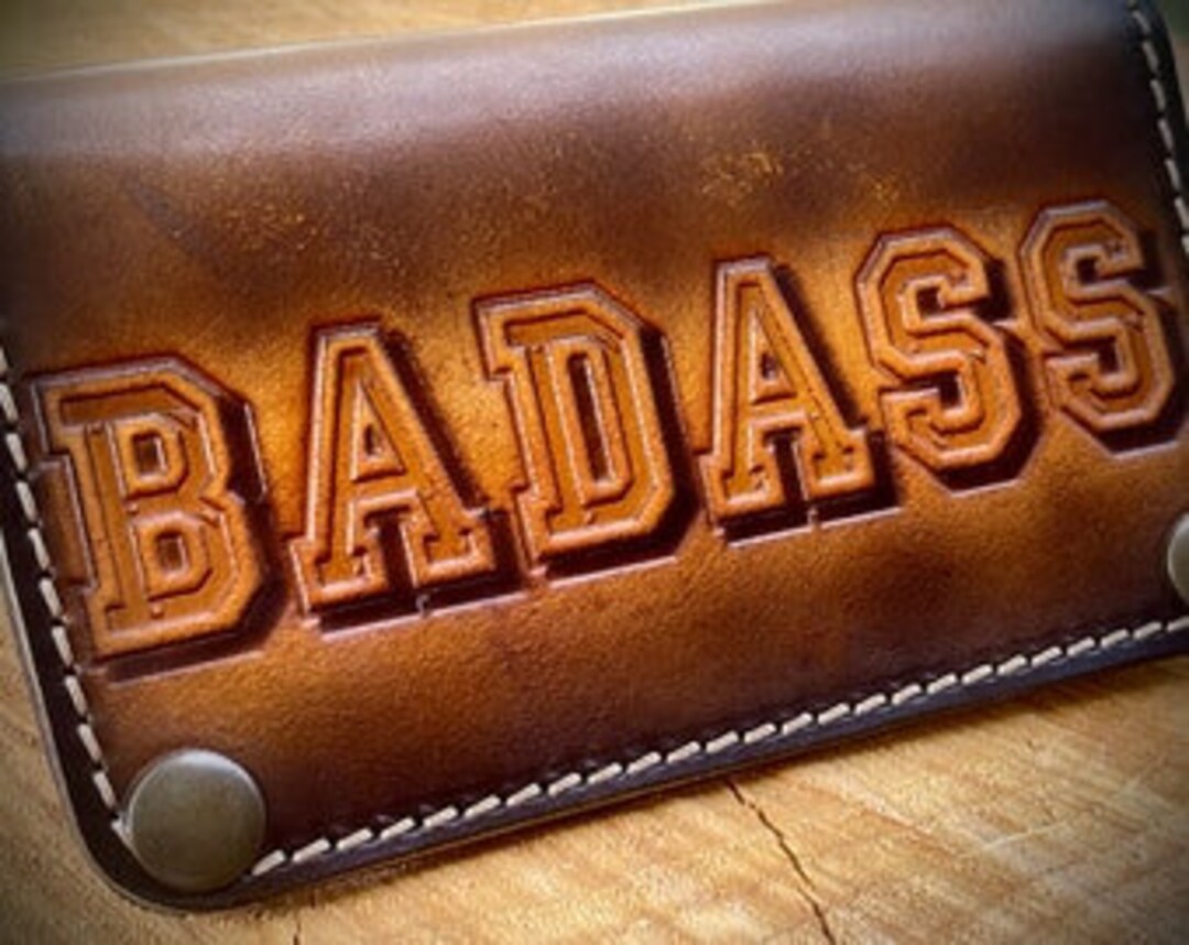 Handmade Long Leather Old School Wallet, Top Quality Wallet, Dad Gift ...