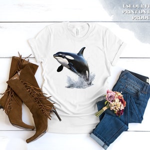 Orca Watercolor PNG Commercial Use Clip Art, Sea Art Clipart PNG ...