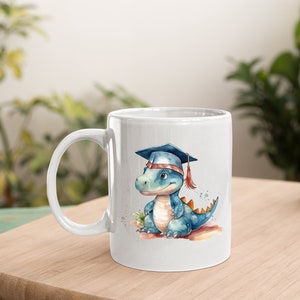 Cute Dinosaur & Graduation Cap Watercolor PNG Commercial Use - Etsy