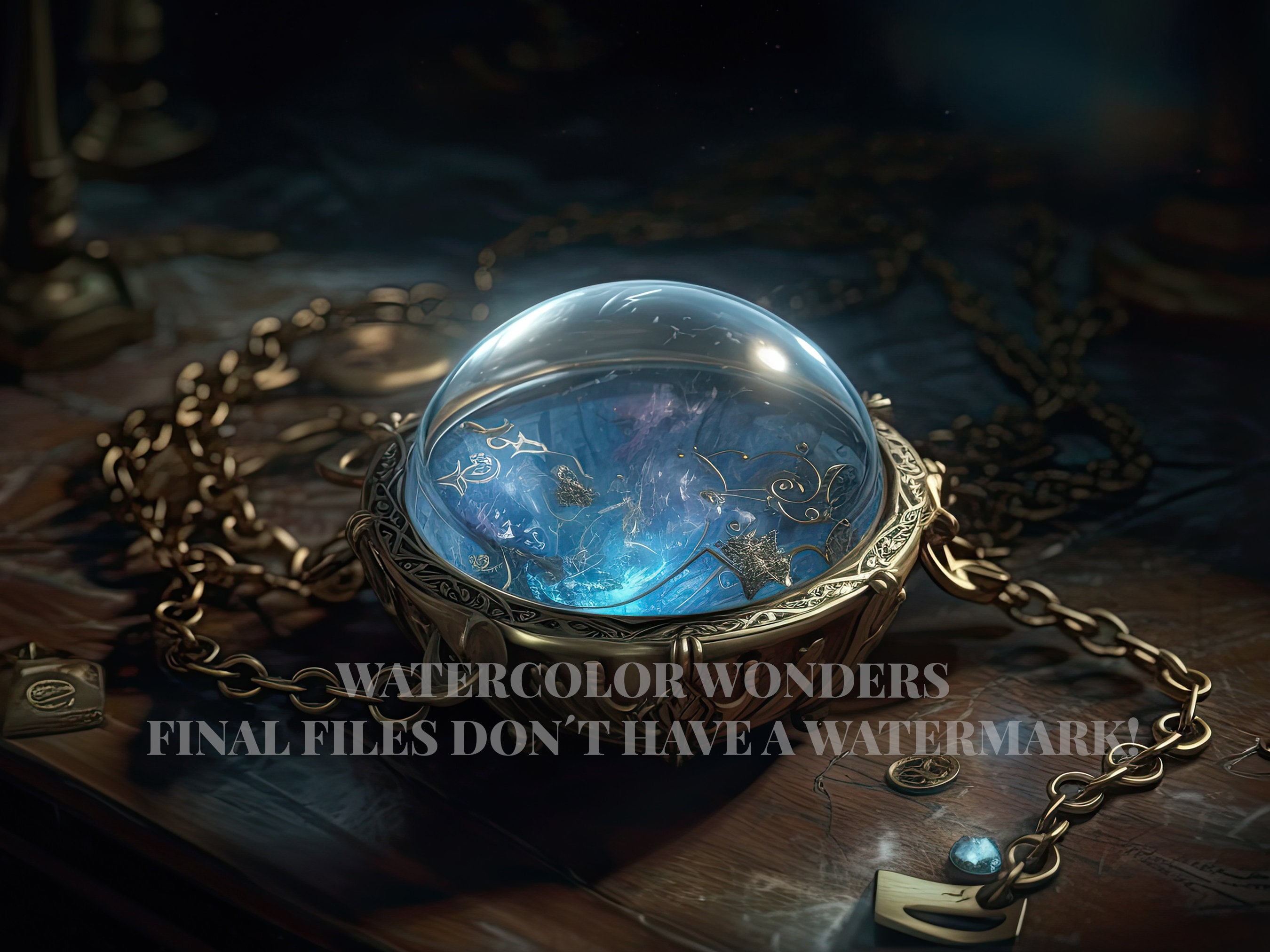 Wizard Magic Artifacts Digital Paper Commercial Use Wizard - Etsy