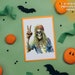 Hippie Zombie Watercolor PNG Commercial Use Clip Art Fall - Etsy