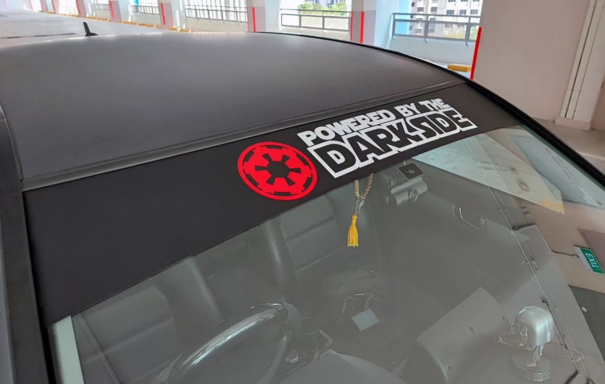 Custom Car Windshield Banner Sun Shade High Quality Vinyl Waterproof ...