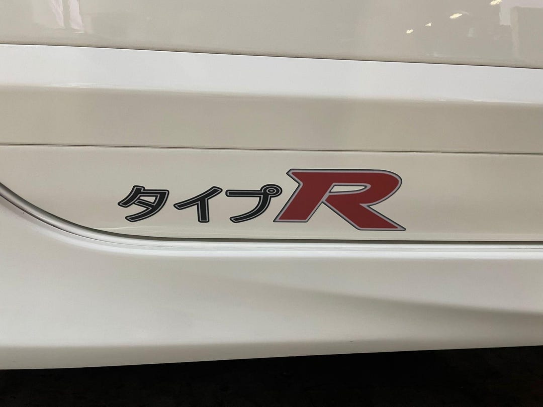 Custom Type R Decals (set of 2) in Japanese | JDM High Quality ...