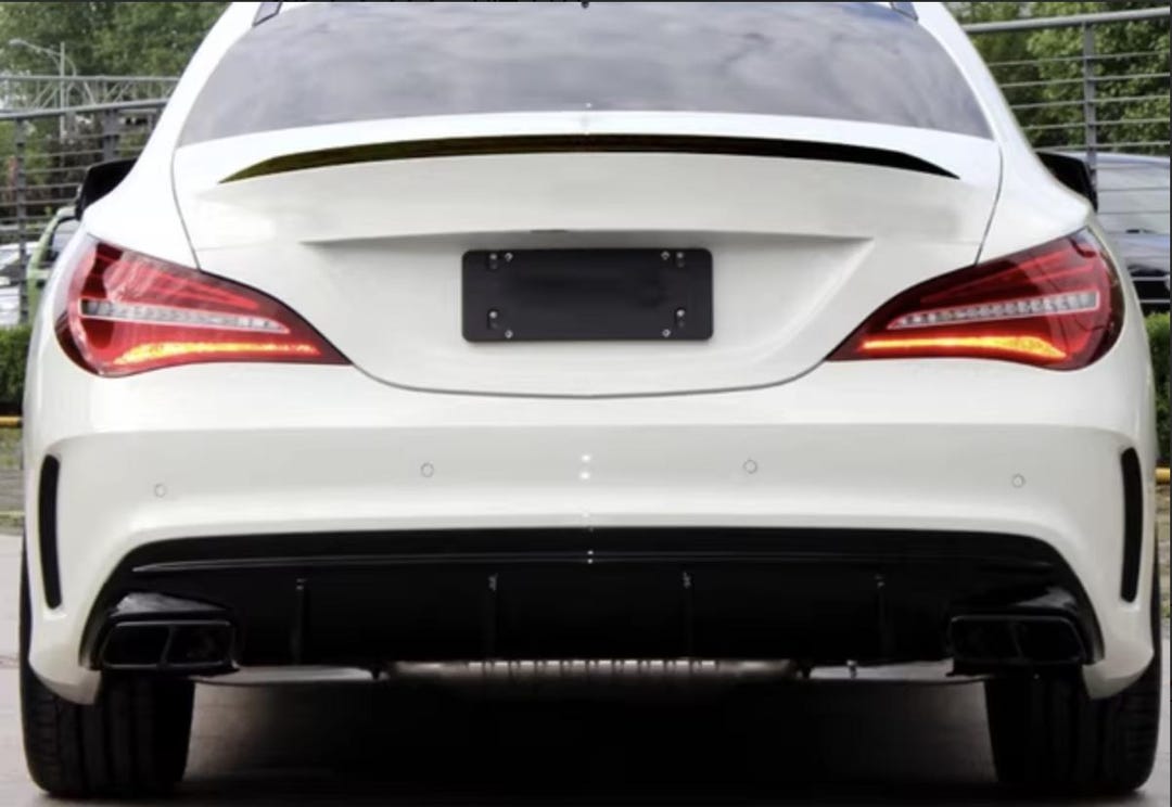Mercedes-benz CLA Rear Spoiler Lip 2013–2019 - Etsy