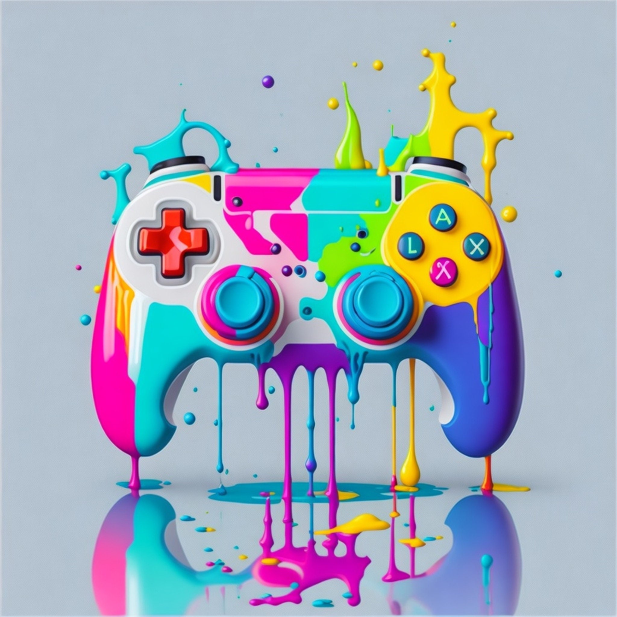 Game Controller Clipart 12 High Quality Jpgs Digital Downloads Card ...