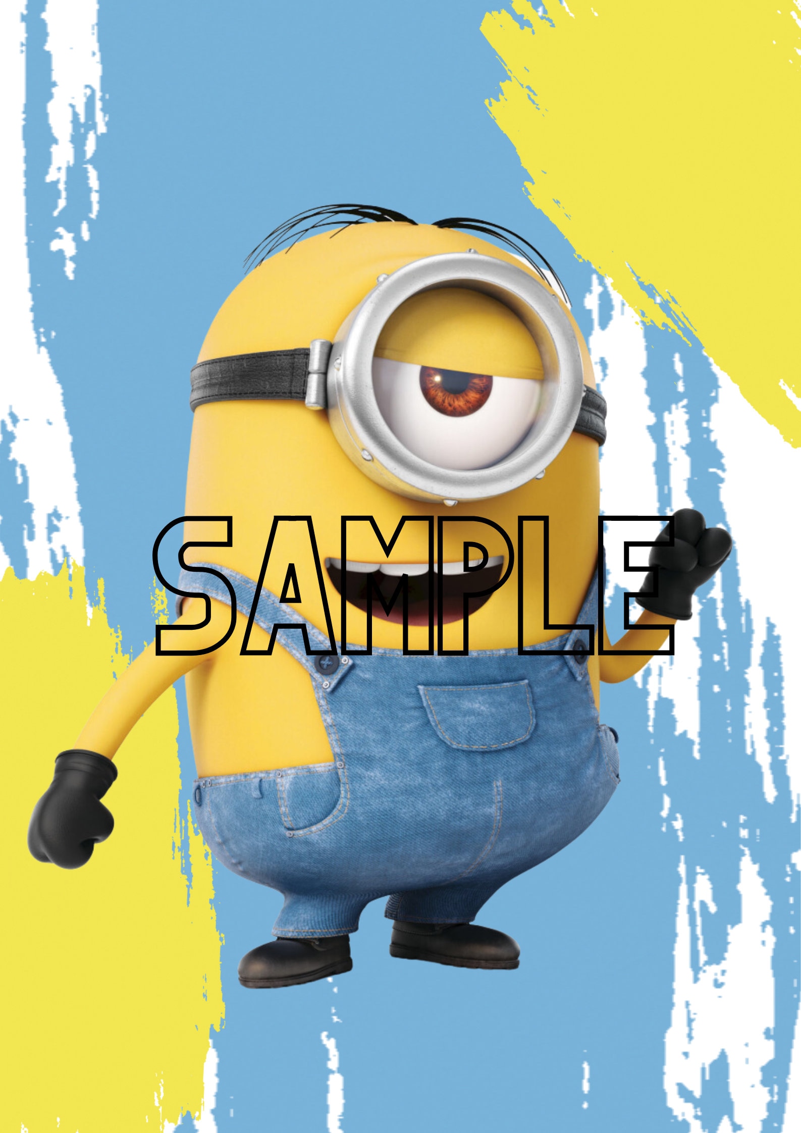 Stuart the Minion, Stuart Minion, Cheeky Minion - Etsy