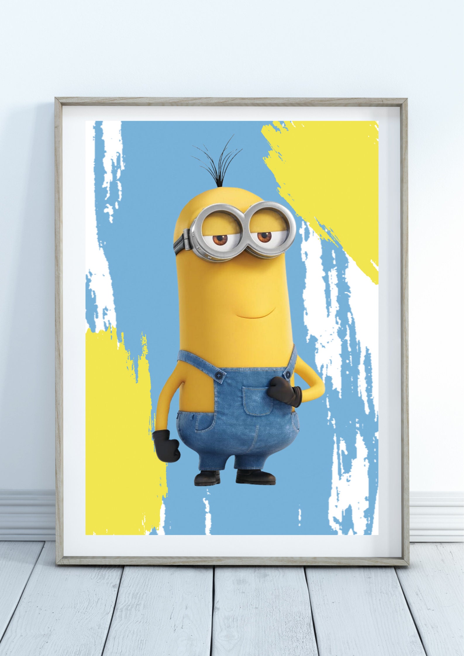 Kevin the Minion, Kevin Minion Print - Etsy