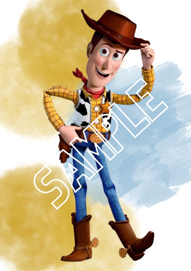 Toy Story Woody Wall Print, Woody Art, Toy Story Wall Print - Etsy