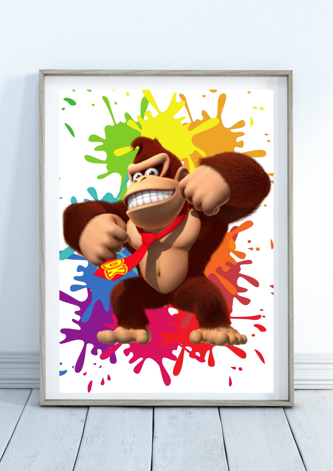 Mario Bro's Donkey Kong, Mario Bro's Monkey - Etsy