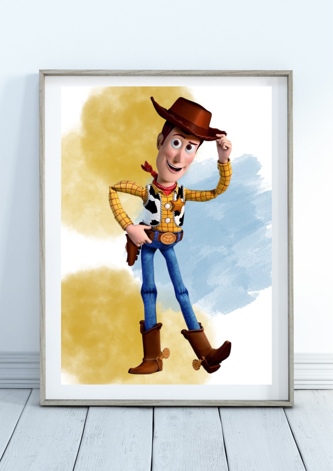 Toy Story Woody Wall Print, Woody Art, Toy Story Wall Print - Etsy