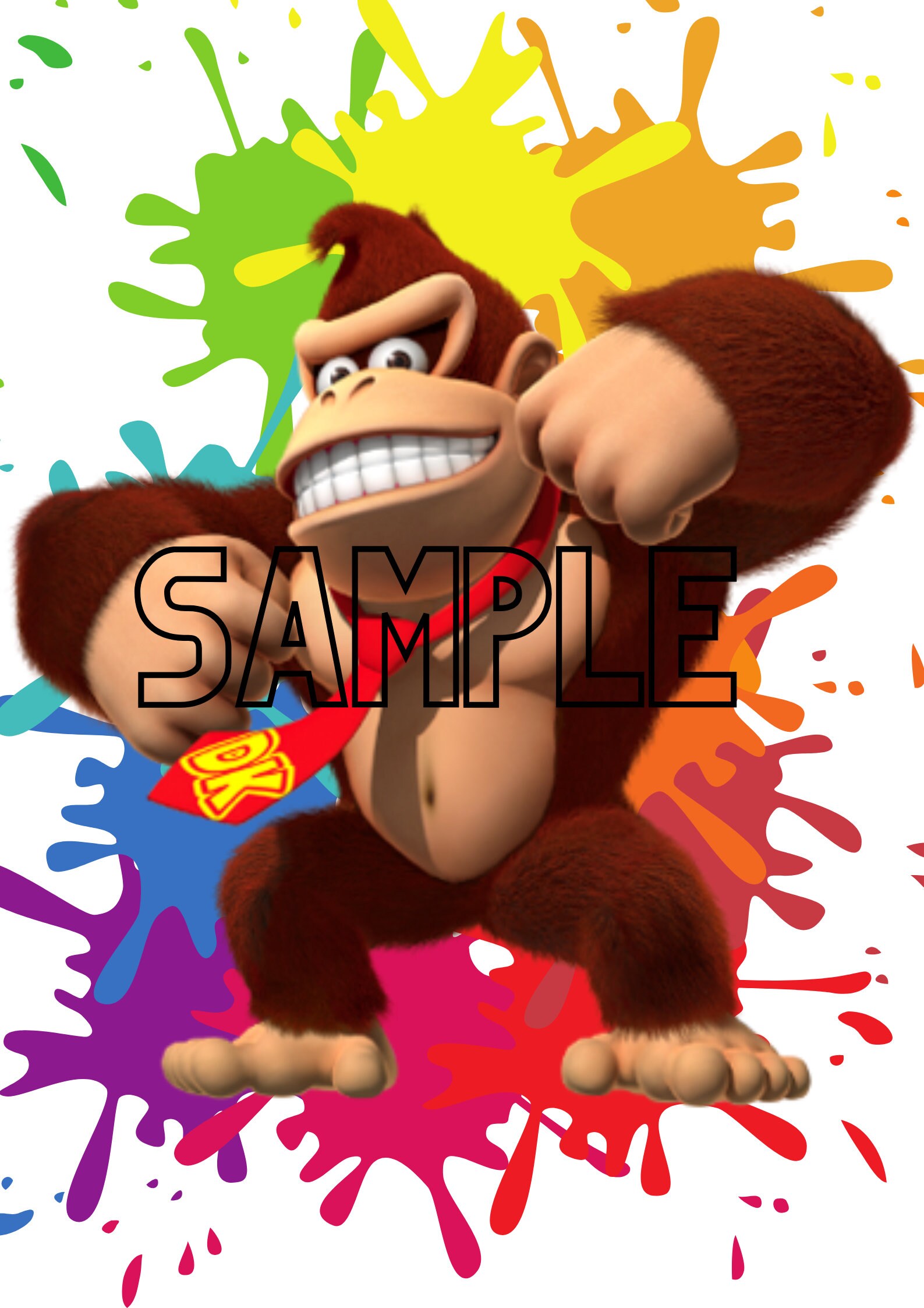 Mario Bro's Donkey Kong, Mario Bro's Monkey - Etsy