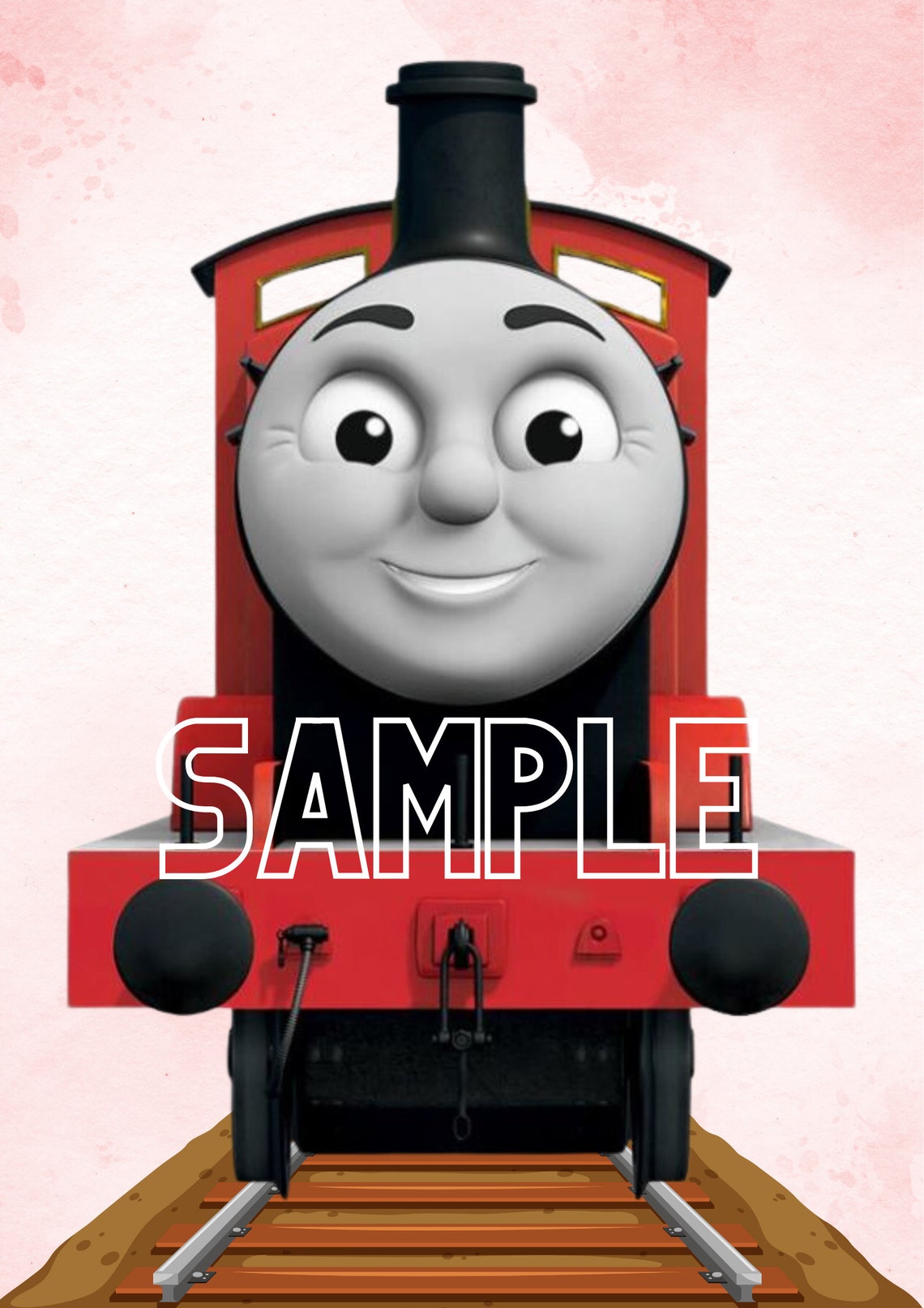 Thomas and Friends James, James the Train, James Train - Etsy