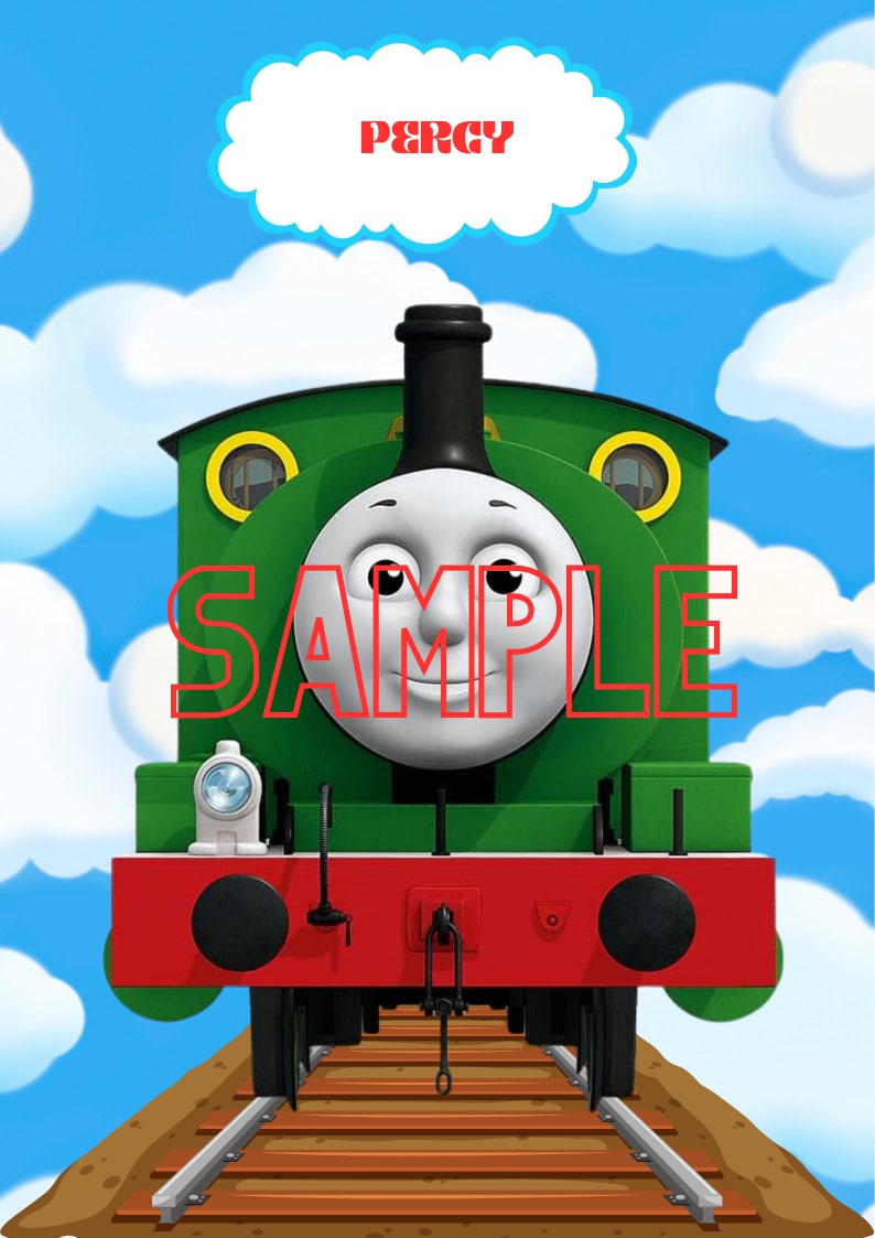 Thomas and Friends Percy, Percy Wall Print, Percy the Train - Etsy