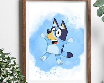 Bluey Checklist Digital Print Bluey Quote Print Kids Room Decor ...