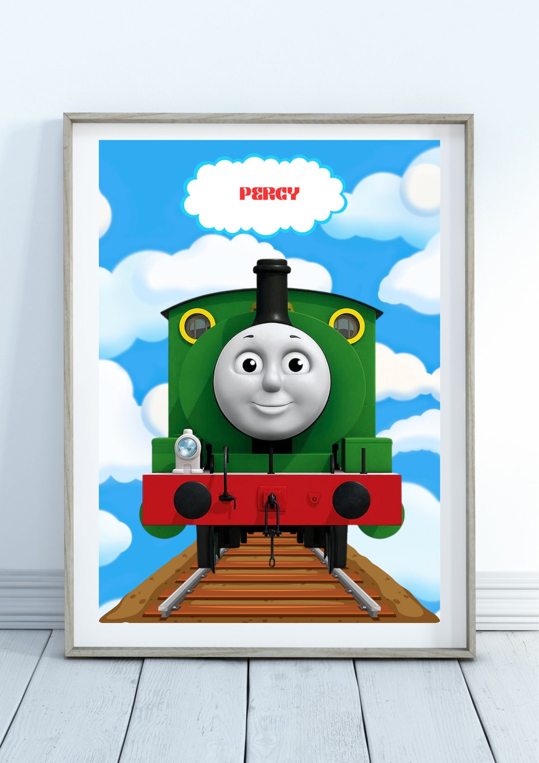 Thomas and Friends Percy, Percy Wall Print, Percy the Train - Etsy