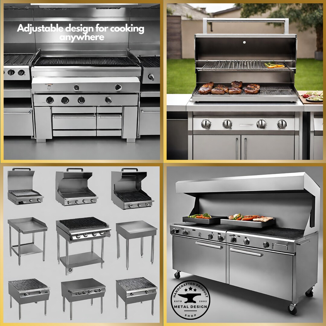 Modular Grill: Heavy-duty Professional BBQ, Customizable Design ...