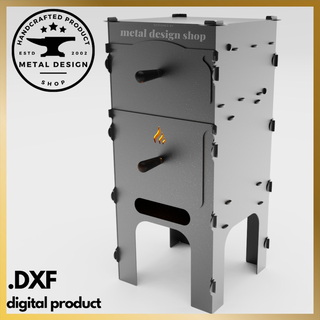 Pizza Oven, Wood-fired Pizza Oven, Quick Outdoor Cooking, Dxf Files for ...