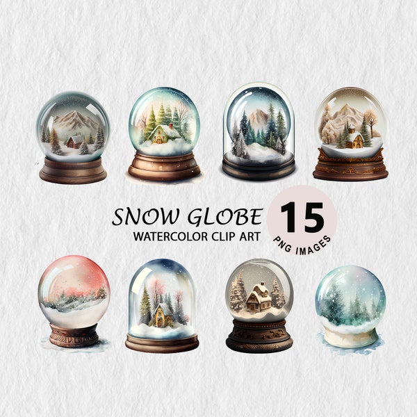 Transparent Snow Globe - Etsy