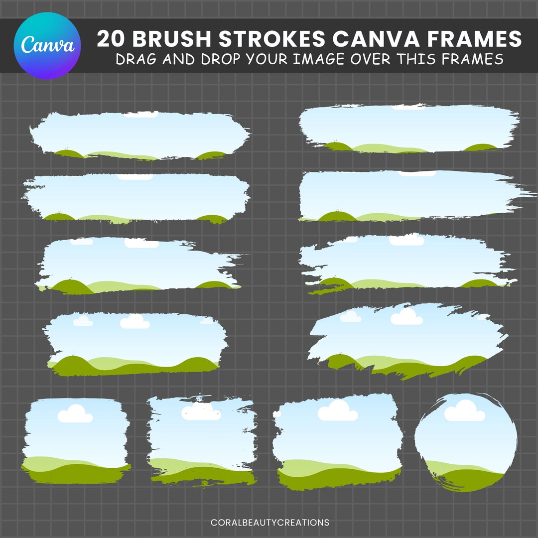 DIY Make Your Own Paint Brush Png on CANVA With Easy Drag and Drop ...