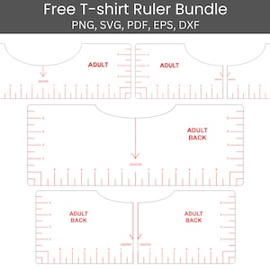 T-shirt Placement Guide, Vinyl Placement, Heat Transfer Vinyl Tool ...