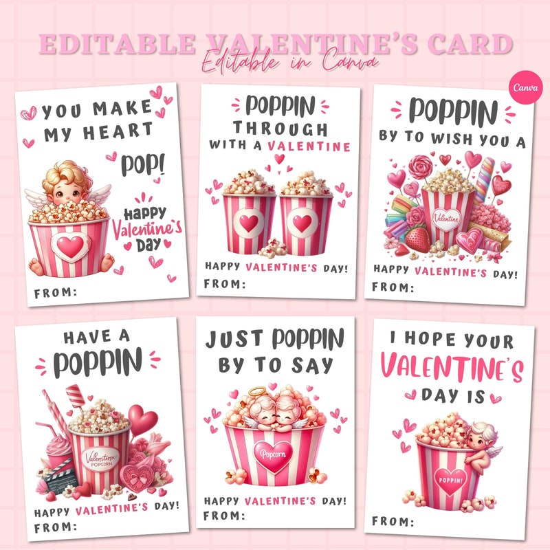 Printable Popcorn - Etsy