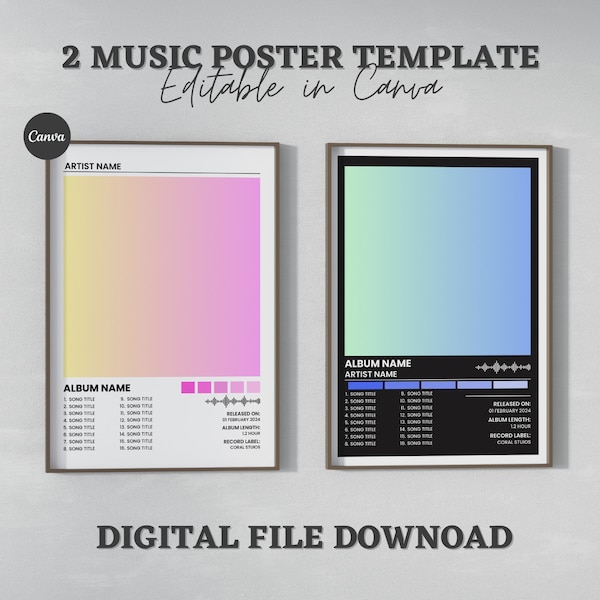 Custom Album Cover - Etsy UK