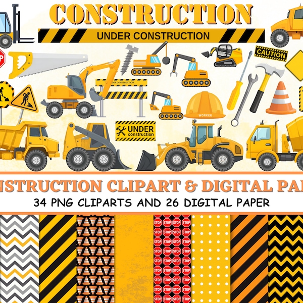 Construction Decor - Etsy