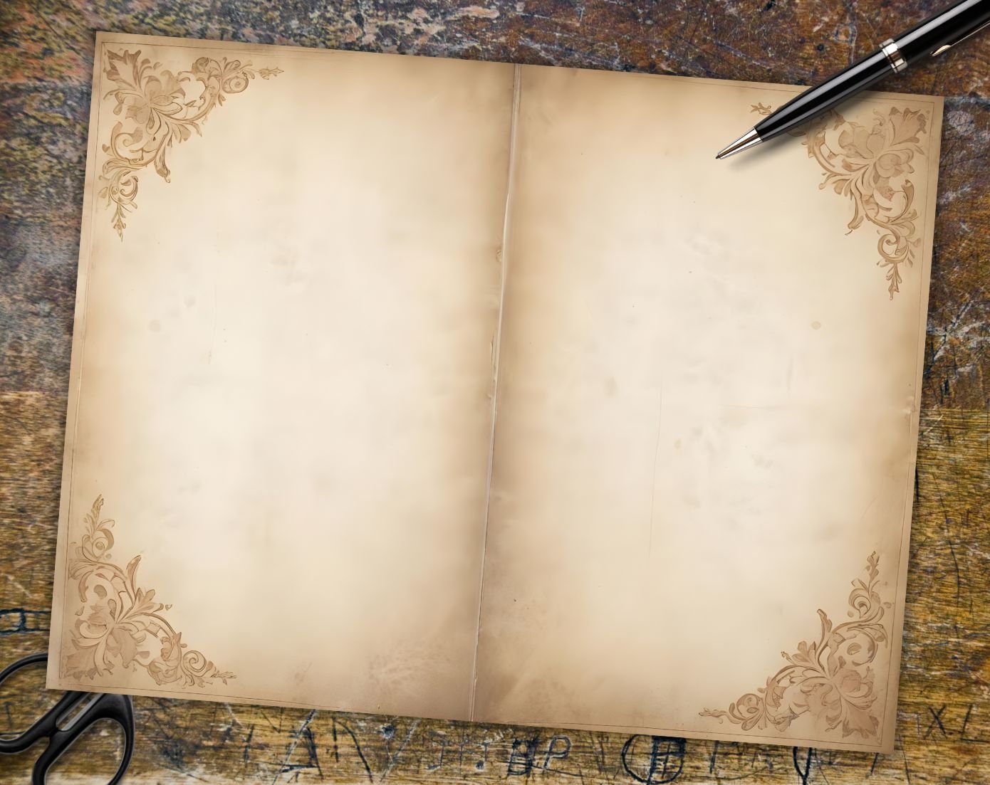 Lined & Blank, Journal Pages, Junk Journal Kit, Blank Lined Papers ...