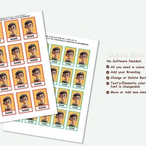 Make Your Own Cards, Custom Template Editable Insert Cards, Montessori ...