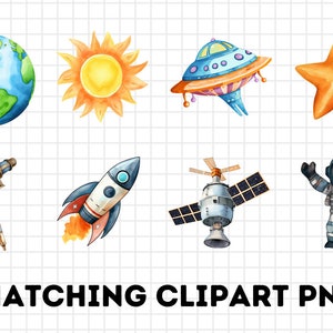 Outer Space Doodle Letters, Space Alphabet, Boys Alphabet PNG, Space ...