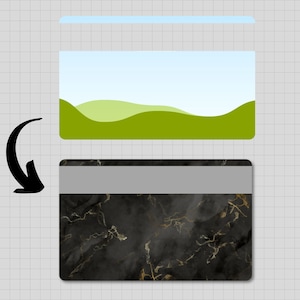 Credit Card Skin Template Canva, Debit Credit Card Template Svg, Credit ...