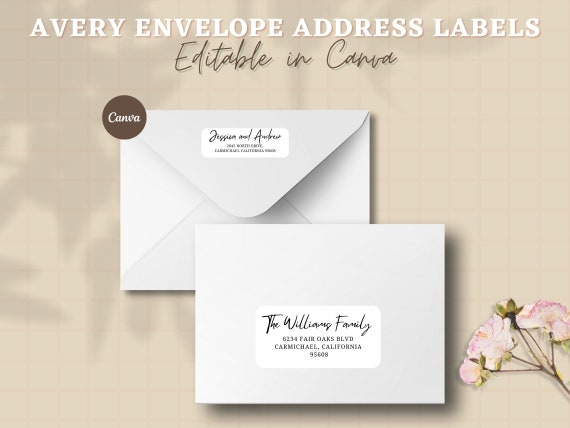 Printable Envelope Labels