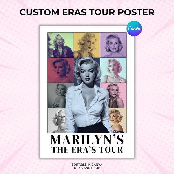 Photo Grid Poster Canva - Etsy