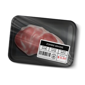 Editable Halloween Meat Labels, Fake Meat Label, Halloween Treat, Meat ...