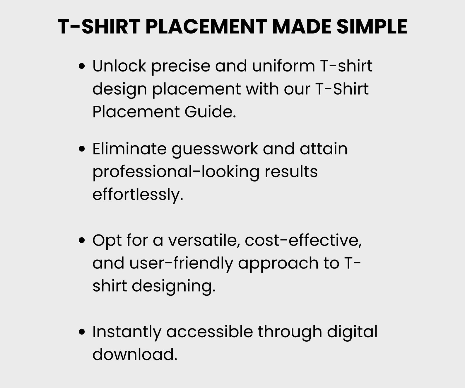 T-shirt Placement Guide, Vinyl Placement, Heat Transfer Vinyl Tool ...